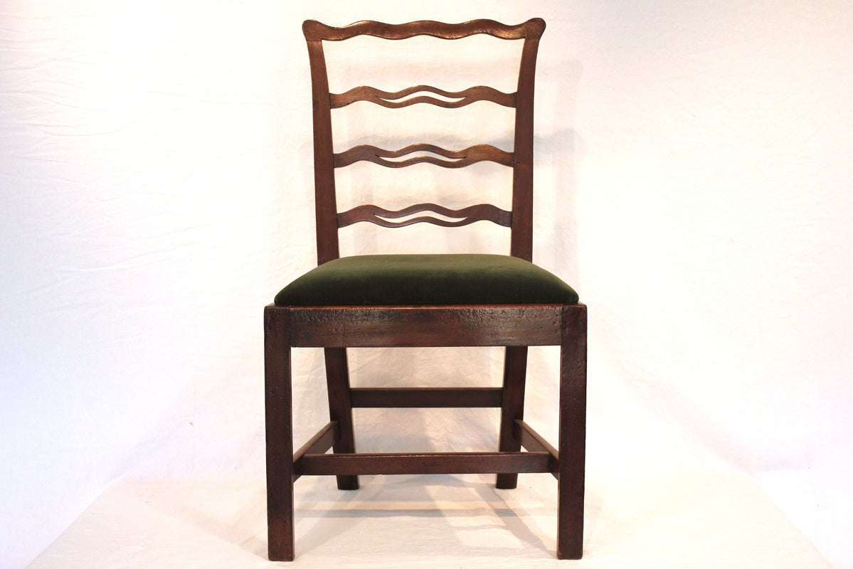 Antique American Federal Mahogany Ladder-Back Chair | Work of Man ...