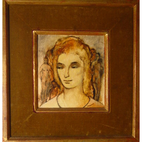 Theodore Wassmer Oil on Board Painting | Work of Man — Work of Man Studios